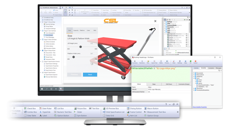 Sales configurator - DriveWorks