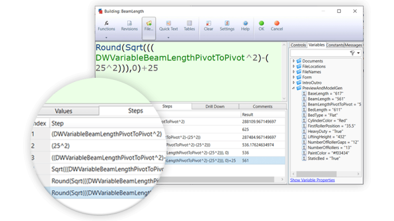 Reporting - DriveWorks