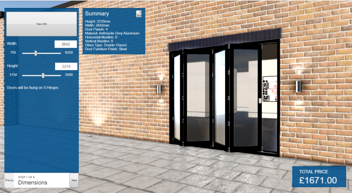 Configure a Folding Door with DriveWorks Pro - DriveWorks