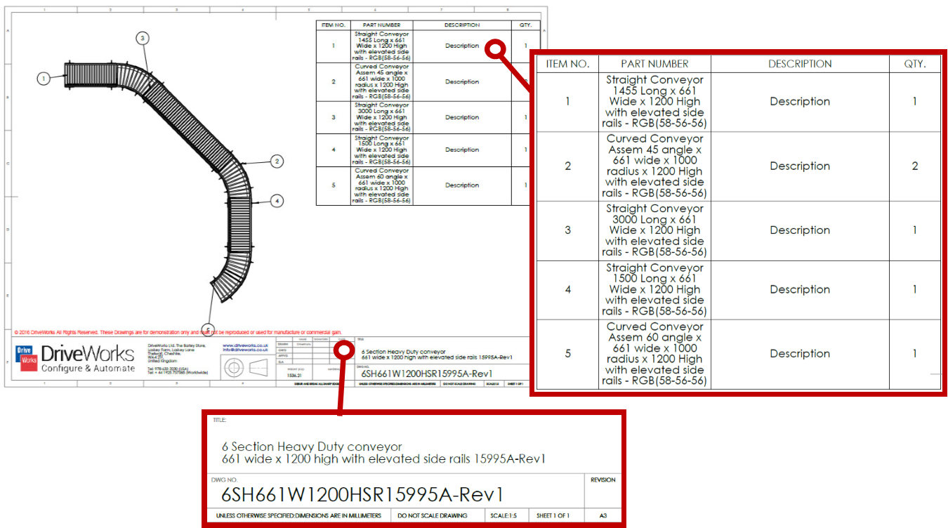 Custom Conveyor Configurator – DriveWorks Pro Example - DriveWorks