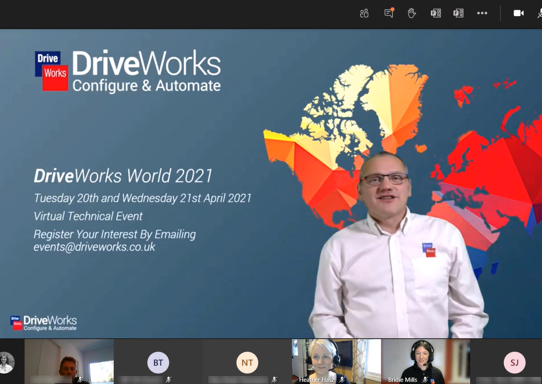 DriveWorks World 2021 - Agenda - DriveWorks