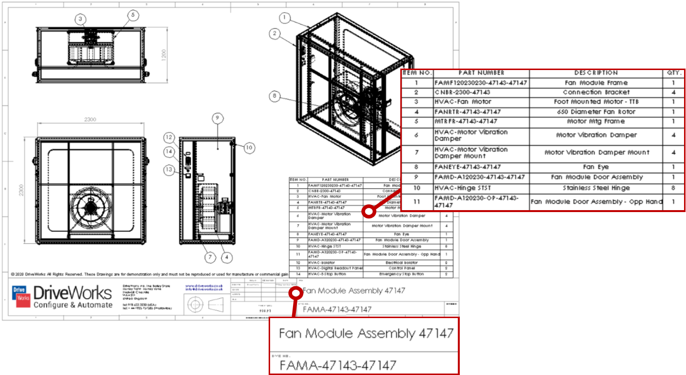 DriveWorks Configurator Example: HVAC System - DriveWorks