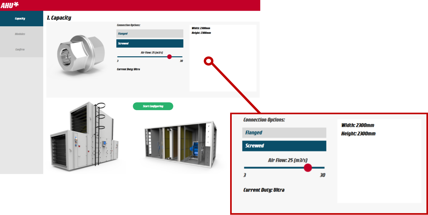 DriveWorks Configurator Example: HVAC System - DriveWorks