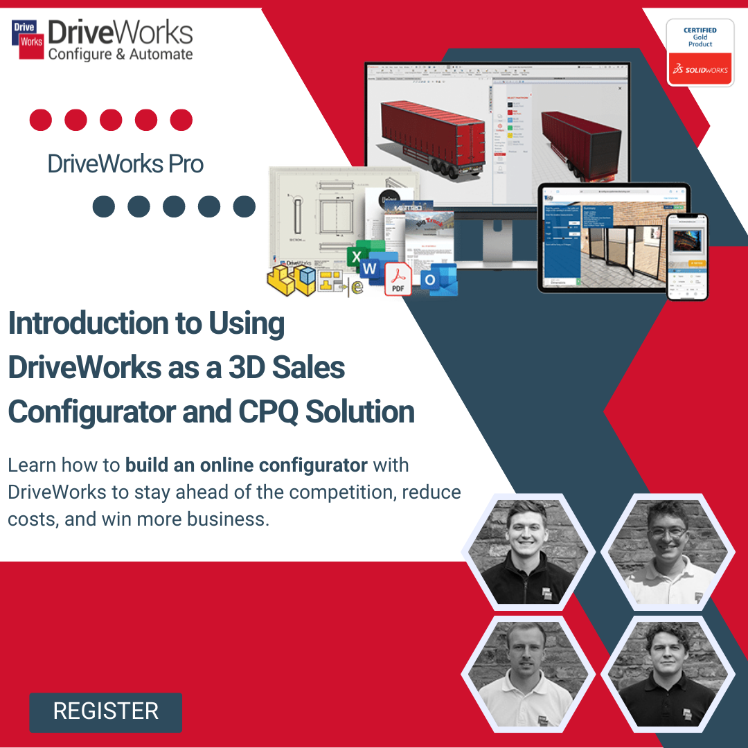 Brand New DriveWorks Pro Webinars - DriveWorks