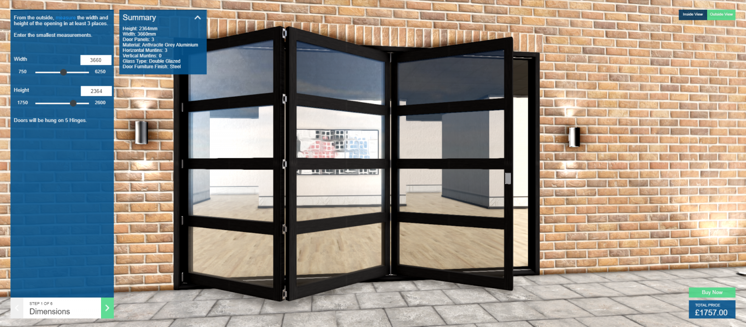 Configure a Folding Door with DriveWorks Pro - DriveWorks