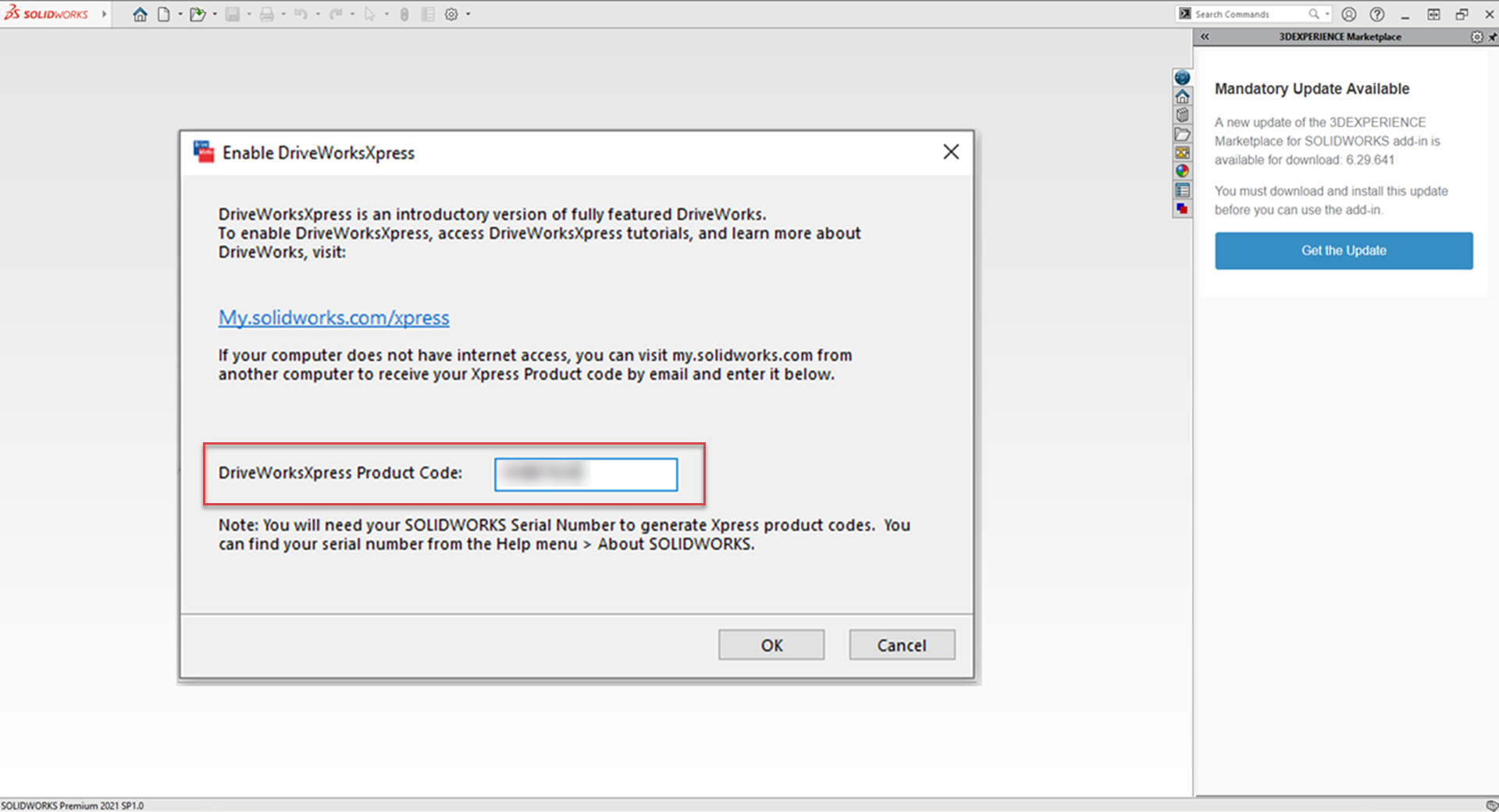 Activate Free Design Automation in SOLIDWORKS with DriveWorksXpress ...