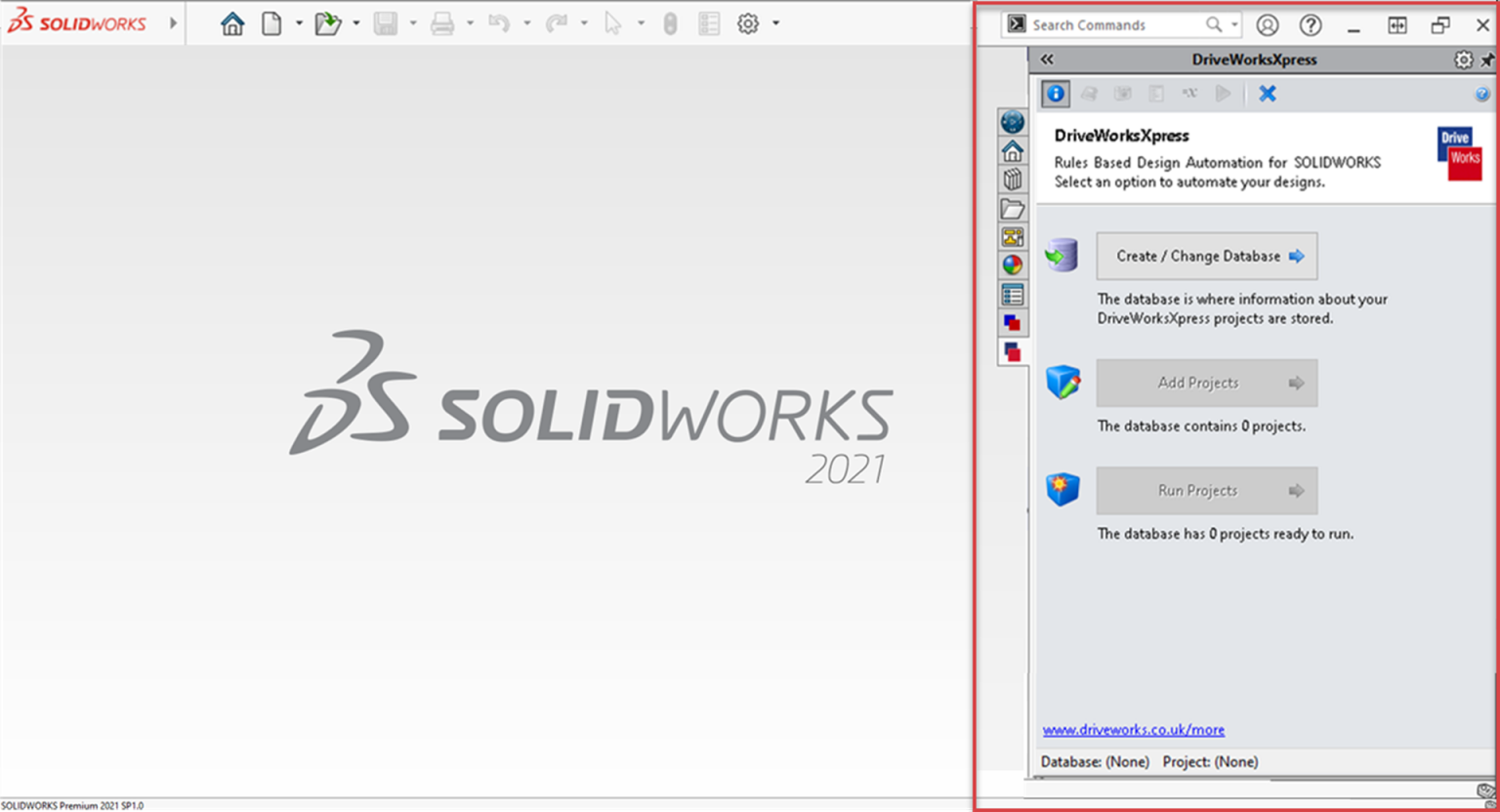 Activate Free Design Automation in SOLIDWORKS with DriveWorksXpress - DriveWorks