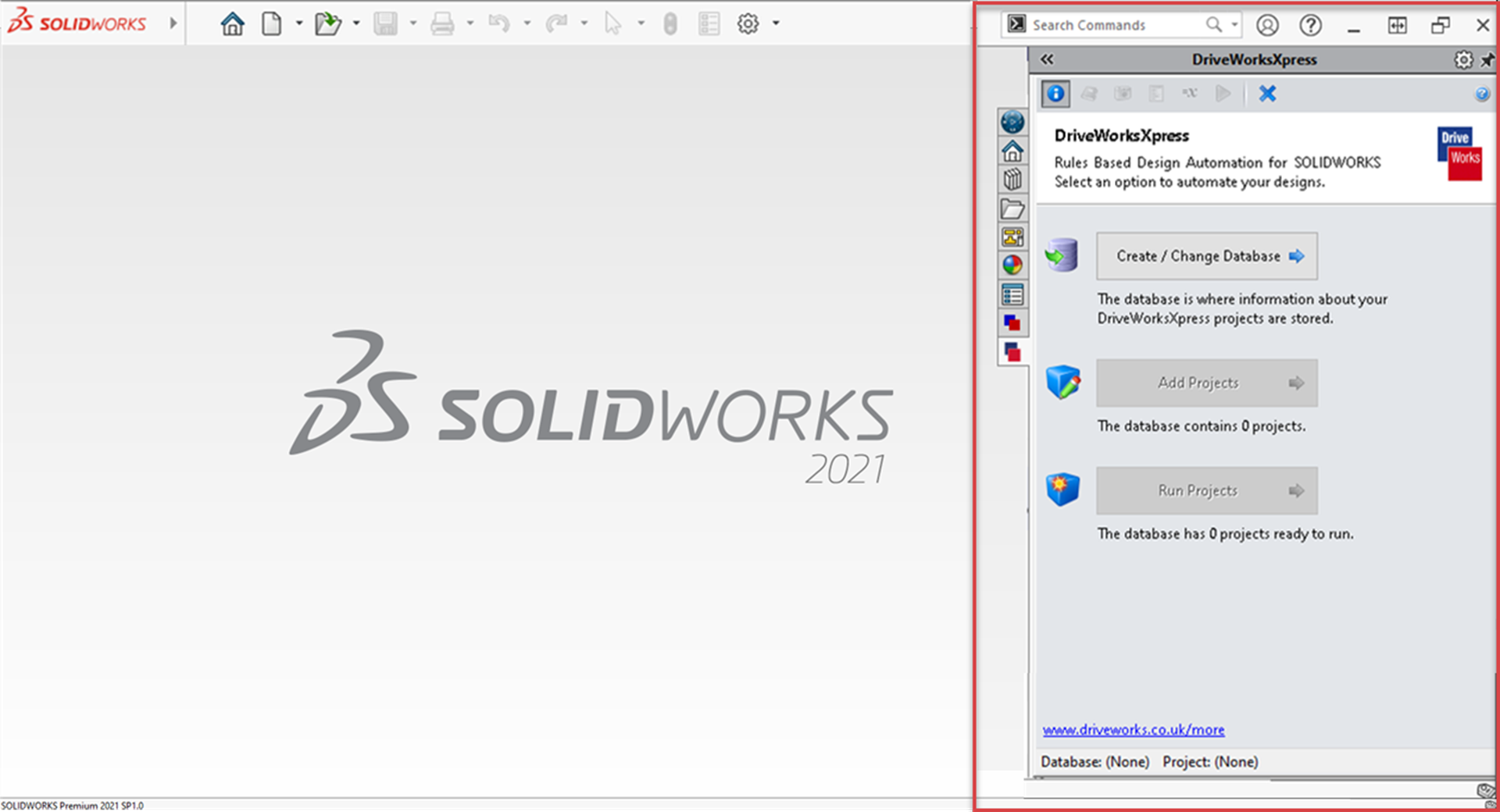 Activate Free Design Automation in SOLIDWORKS with DriveWorksXpress ...