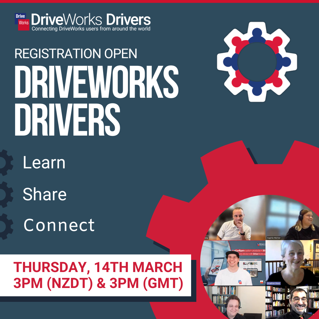 DriveWorks Drivers March 2024 Meeting - Registration Now Open - DriveWorks