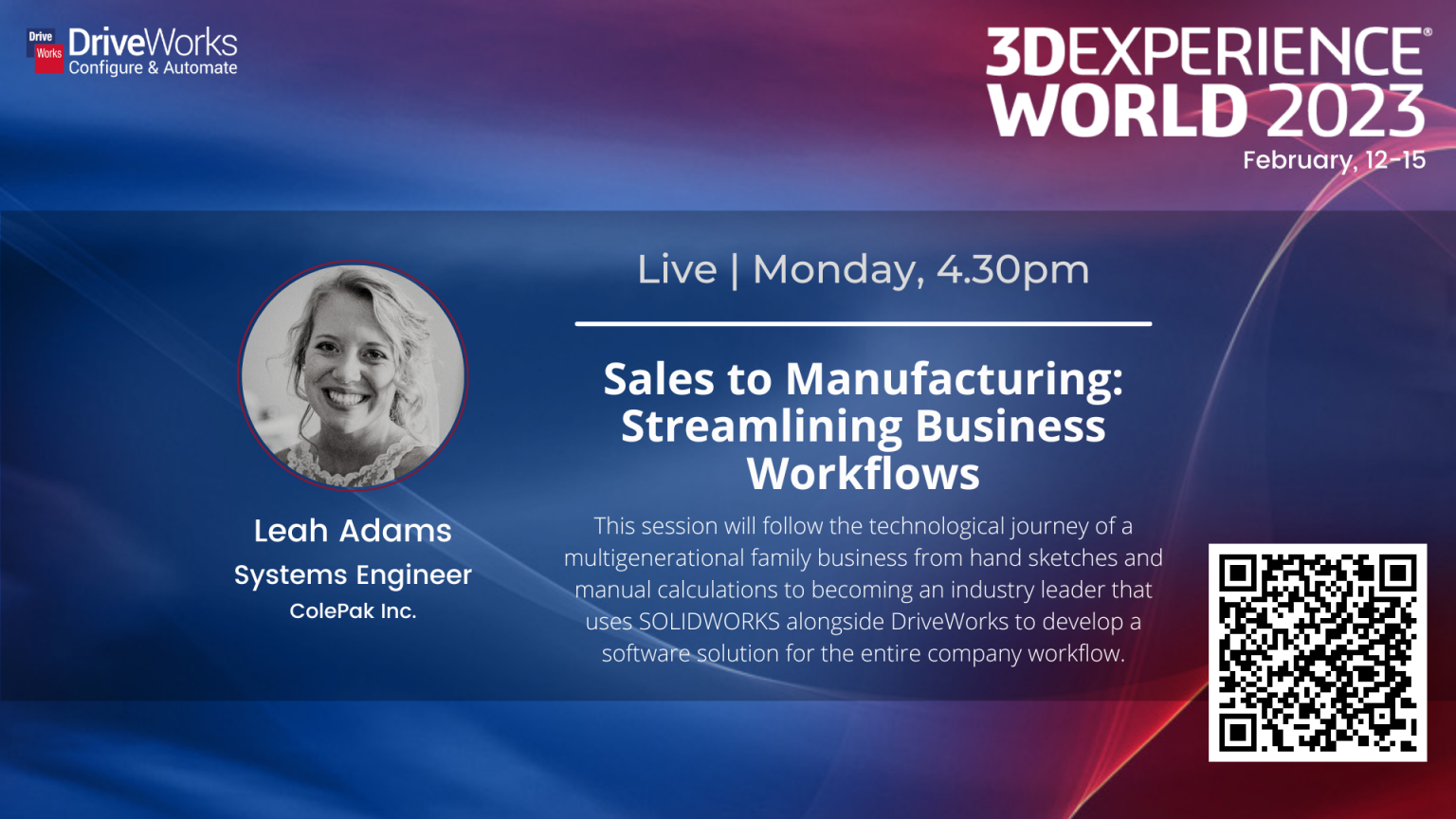 DriveWorks Sessions at 3DEXPERIENCE World 2023 - DriveWorks