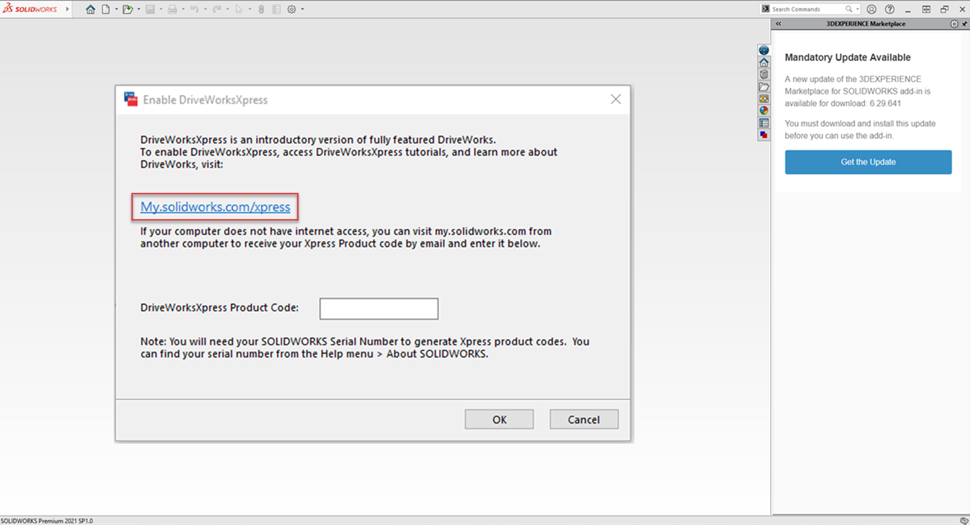 Activate Free Design Automation in SOLIDWORKS with DriveWorksXpress ...