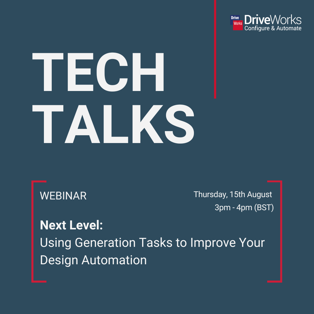 Tech Talks – next level: using Generation Tasks to improve your design ...